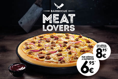 BBQ Meat Lovers chez Pizza Hut