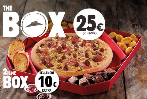 The Box pizza | pizza Box | The Box Pizza Hut